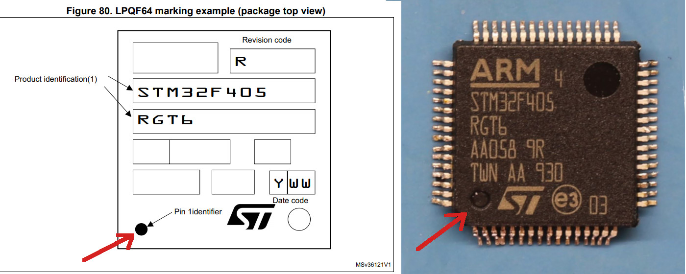 Ambiguous STM32 part marking – LRR Audio
